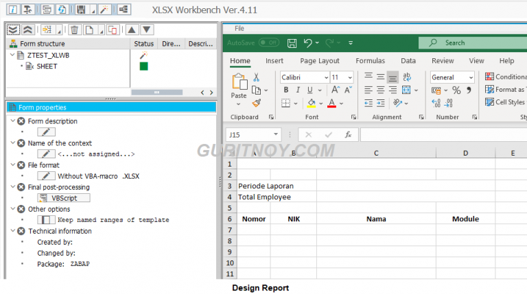 [SAP] – XLS Report dengan XLWB Workbench – The GuritnoY Blog